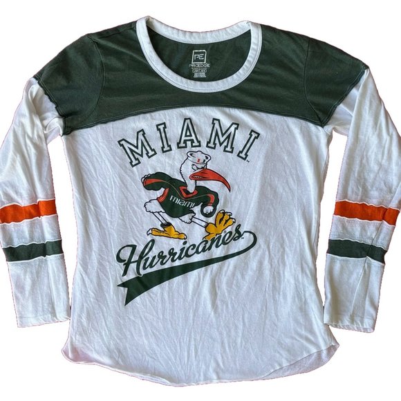 Pro Edge | Tops | University Of Miami Hurricanes Pro Edge Longsleeve ...